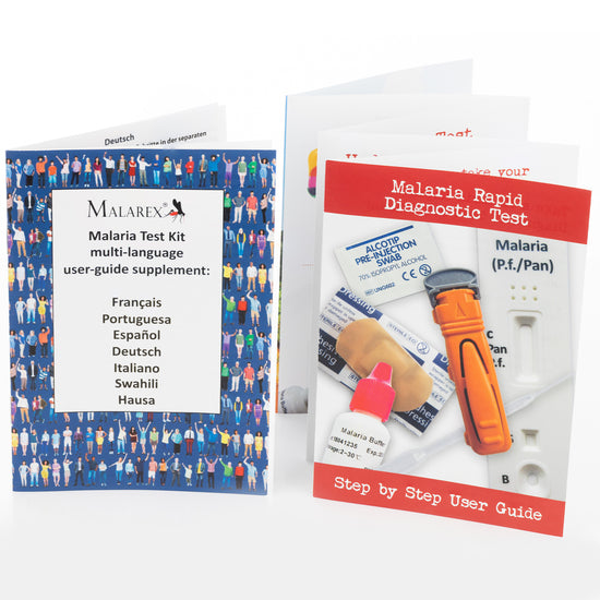 Malaria Rapid Diagnostic Test Kits, from Malarex UK